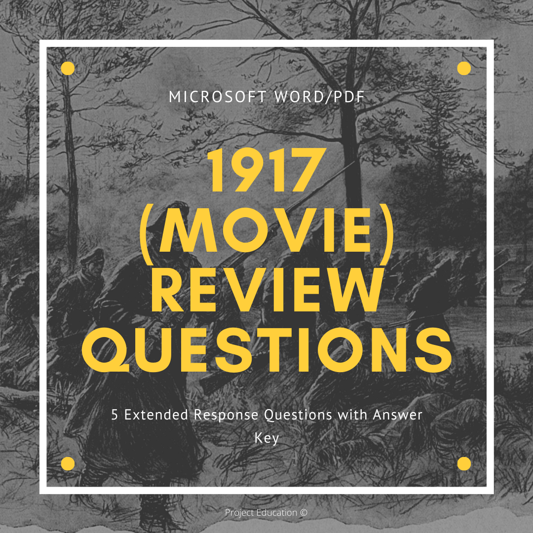 1917 (Movie) Quick Quiz
