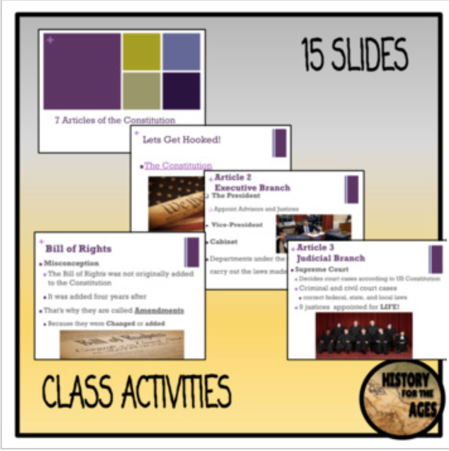 The Constitution Lesson Plan