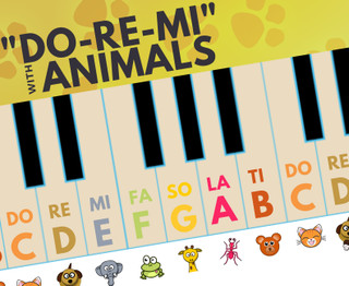 Do-Re-Mi with Animals - POSTER