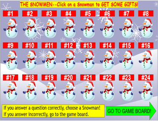 Christmas Ten Frames Google Slides