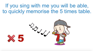 '6 TIMES TABLE' ~ Curriculum Song Video, Multiplication,