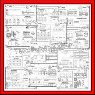 2nd Grade Morning Work - Math - Back to School - Amped Up Learning