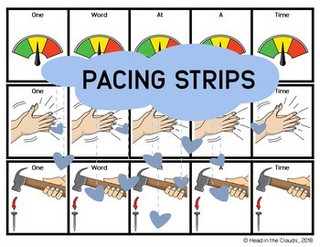 Pacing Strips for Slowing Rate of Speech, Increasing Intelligibility ...