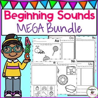 Beginning Sounds Activities MEGA Bundle