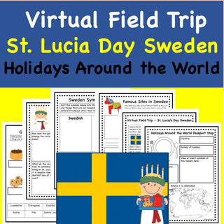 Holidays Around the World Virtual Field Trip- St. Lucia's Day in Sweden