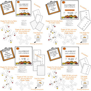 ASL Color Fall Pumpkins