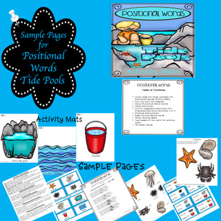 Interactive Book with Positional Words