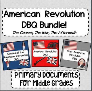 American Revolution DBQ Bundle - Amped Up Learning