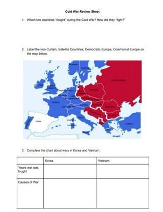 Cold War Review - Amped Up Learning