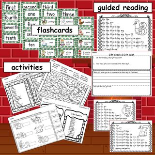 12 Days of Christmas Literacy Packet