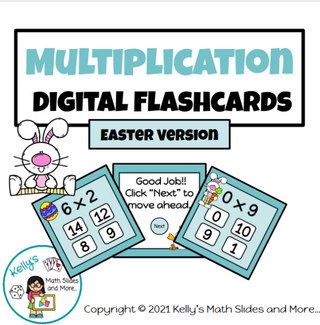 Thanksgiving Multiplication Flashcard Game