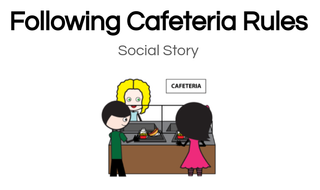 School Rules Social Stories Set for Special Education