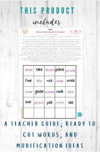 3rd Grade Weekly Spelling Routine-Final e