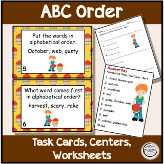 ABC Order BUNDLE - Amped Up Learning