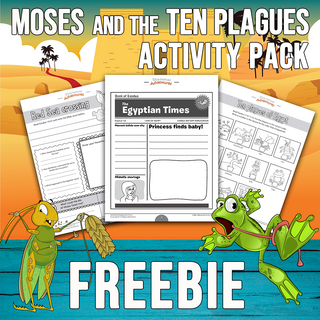 Moses and the Ten Plagues Activity Book