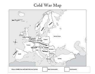 Cold War Map - Amped Up Learning