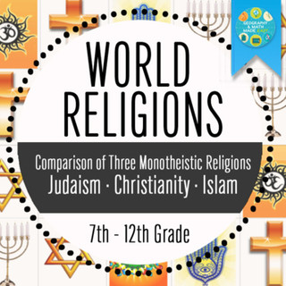 Geography—World Religions: A Comparison Study on Judaism, Christianity ...