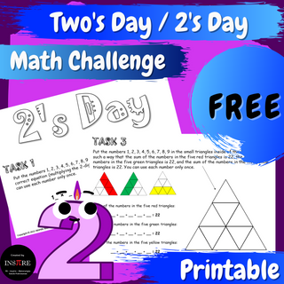 Twos Day Writing | Twos Day Craftivity | Twos Day Activities | 2s day ...