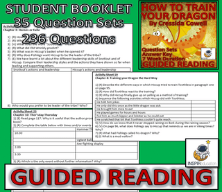 GUIDED READING: How to Train your Dragon - Cressida Cowell: 34 Question ...