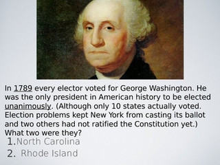 George Washington's Presidency - Early Republic - U.S. History