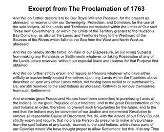Proclamation of 1763 - Amped Up Learning