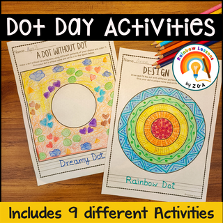 International Dot Day Activities | Dot Day Kindergarten | Dot Day ...