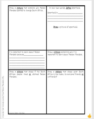 Nelson Mandela & Apartheid: Differentiated Readings and Activity ...