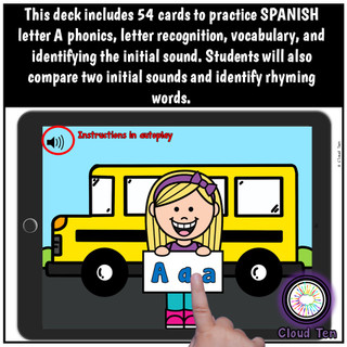 Letra W Boom Cards™ | Digital Task Cards