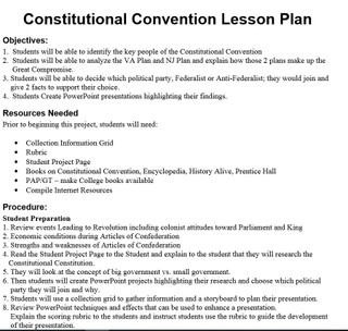 US Constitution No Prep Unit: 31 Warm Ups, 13 Activities, 3 Projects ...