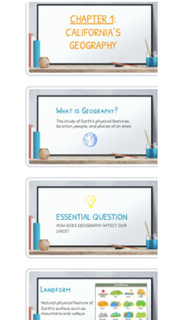 Pearson MyWorld Interactive, Grade 4 Chapter 1 Resources