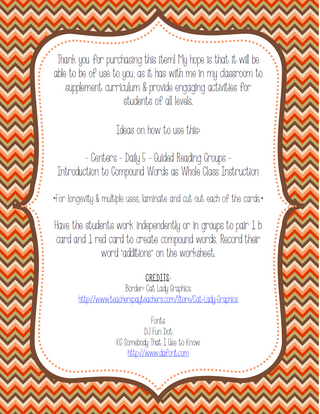 Compound Word Smash Up! - Amped Up Learning