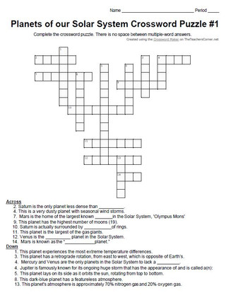 Solar System Memory Games - Planets and the Phases of the Moon