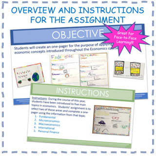 Economics One-Pager Assignment - Amped Up Learning
