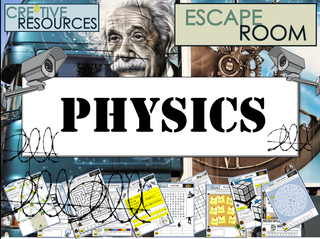 Physics Science Escape Room - Amped Up Learning