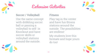 Competitive Fun Basketball Skills Obstacle Course - 10 PE Instructional ...