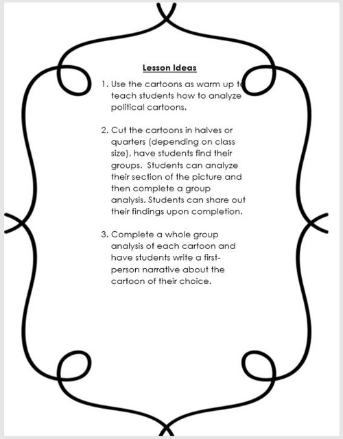 Civil War Political Cartoon Analysis Lesson - Amped Up Learning