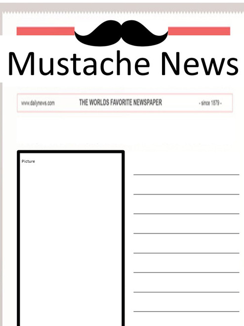 Mustache Month - Amped Up Learning