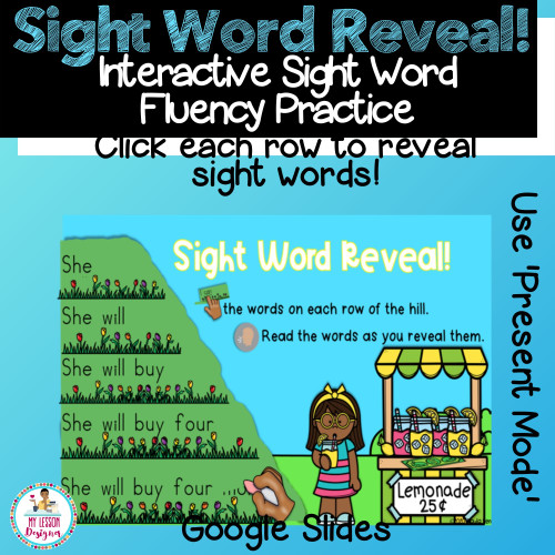 Valentine Passages Missing Sight Words Google Slides