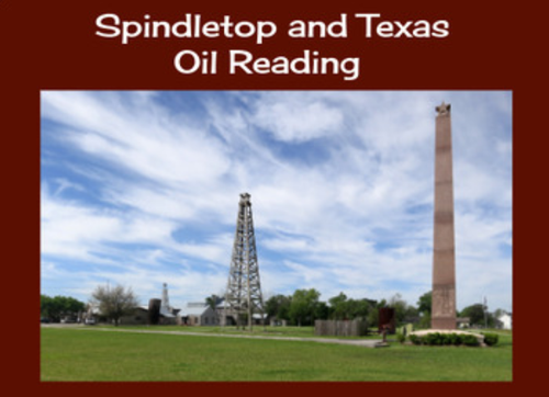 Spindletop Gusher: Drilling Oil in Texas