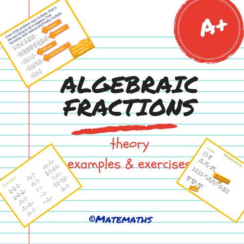 Distance Learning Math Fractions Online Lesson Operations with Fractions