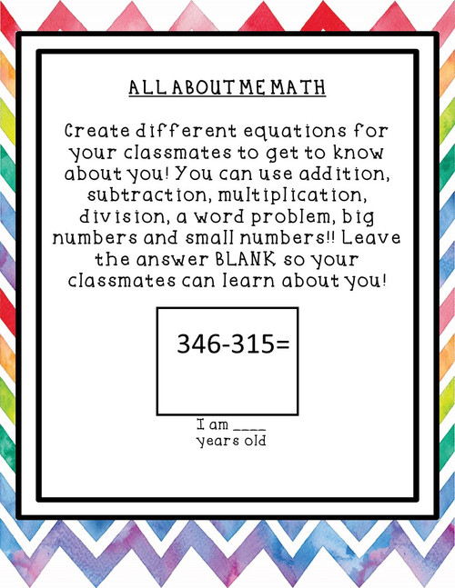 All About Me - Movie Themed - FREE - Amped Up Learning