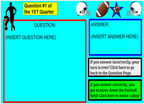 Baseball Interactive Review Game--For ANY subject!