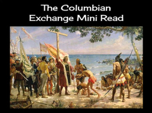 Columbian Exchange Mini Simulation - Amped Up Learning