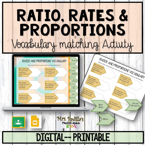 Matching Printable Activity