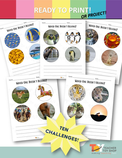 Which One Doesn't Belong? SHAPES