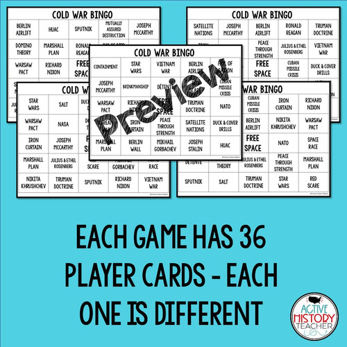 US History Review Bundle Vocabulary Matching Hands-On EOC Review