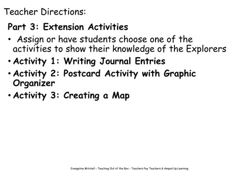 European Explorers in Texas Bundle - Amped Up Learning