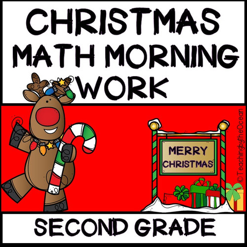2nd Grade Morning Work - Math - Christmas