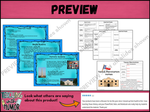 Texas Revolution ***BUNDLE*** - Amped Up Learning