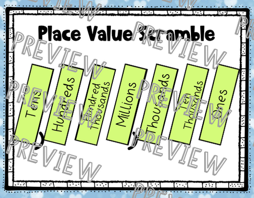 Distance Learning Place Value Comparing and Rounding Digital Google ...